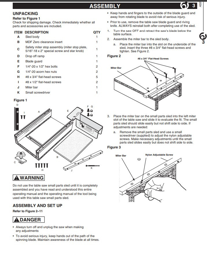 Parts for powertec tools