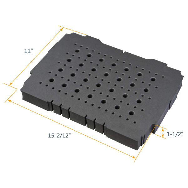 Router Bit Storage for Festool Systainer SYS 1 | POWERTEC Woodwork ...