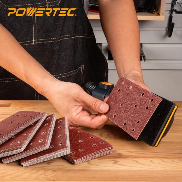 71514 Hand Sanding Block Set with Aluminum Oxide Sander Pads Assortment ...