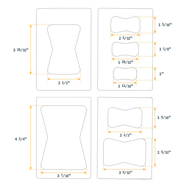 Butterfly Template Inlay Materials | POWERTEC Woodwork Routing Tools ...