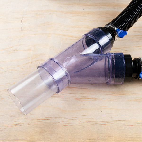 Router Table Dust Collection System-POWERTEC 70331 | Woodworking Dust ...