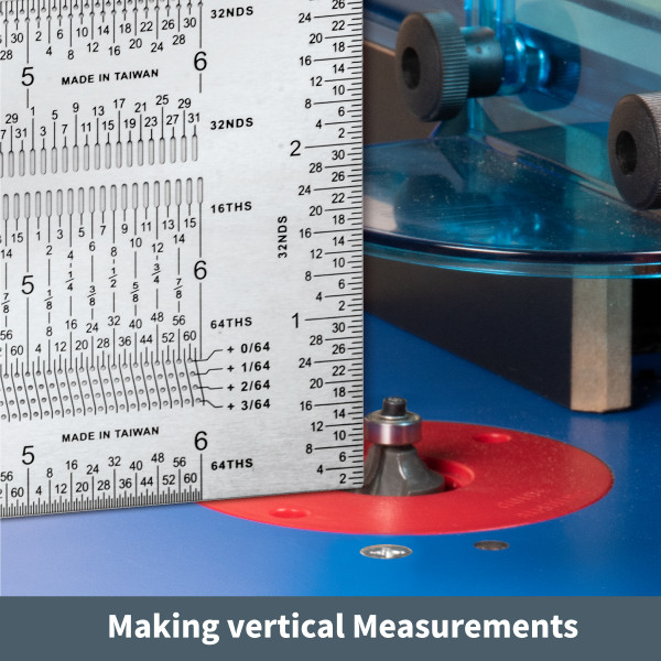 Precision Marking Ruler - POWERTEC | Marking T-Rule, Marking Ruler