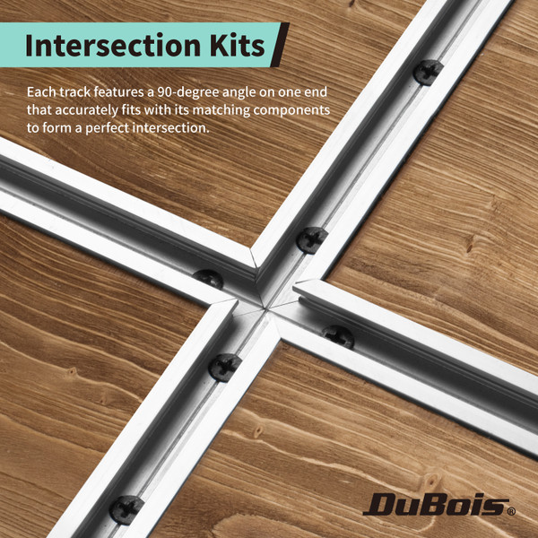 DuBois 51019 T-Track Table System Kit for T-Track Table w/ 2 Hold Down ...