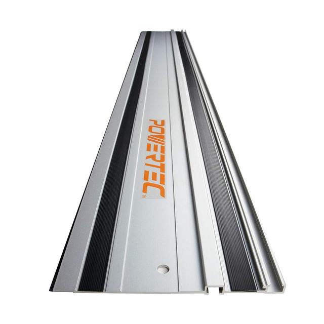 POWERTEC 55 inch Track Saw Guide Rail for Makita or Festool Track Saws