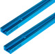 Double-Cut Profile Universal T-Track, 2 PK (more sizes) - POWERTEC