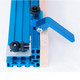 Aluminum Multi T-Track Fence with Laser Measure 3"x 24", 8 Slot ...