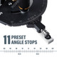 POWERTEC 71766 Precision Miter Gauge System for Table Saw Kit with ...