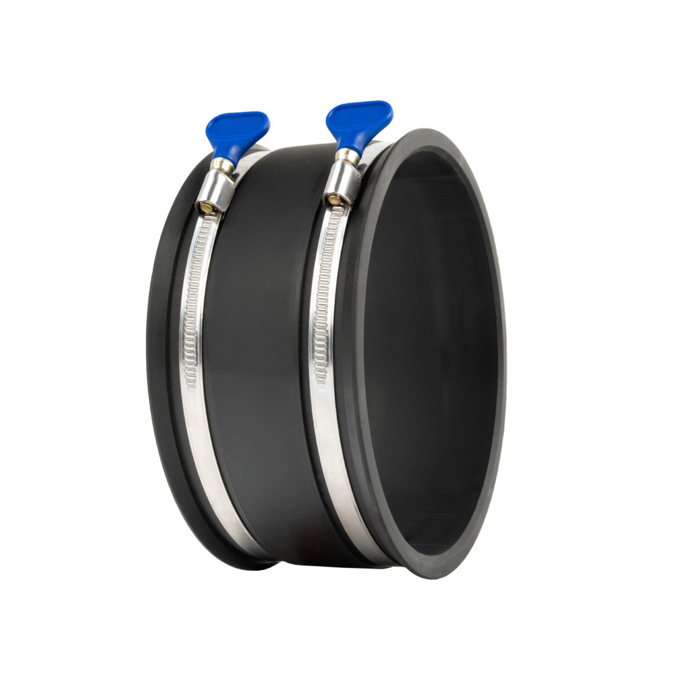 Dust Control Flex Cuff with Hose Clamps 2-1/2"-POWERTEC | Wood Dust ...