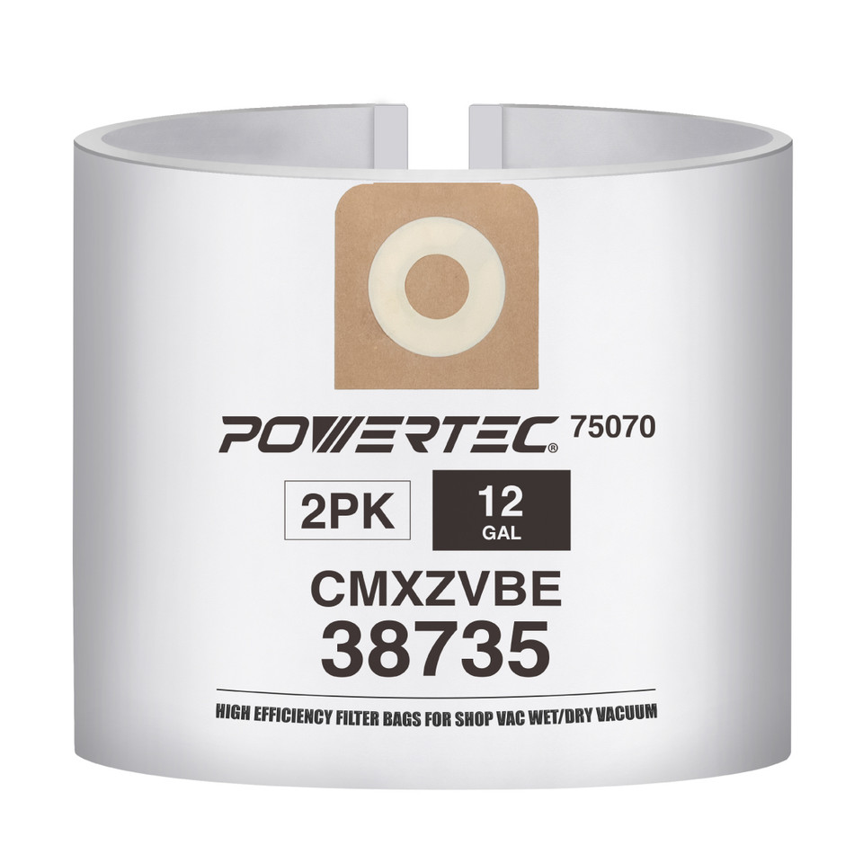 POWERTEC-High Efficiency Wood Saw Dust Collection Filter Bags for ...