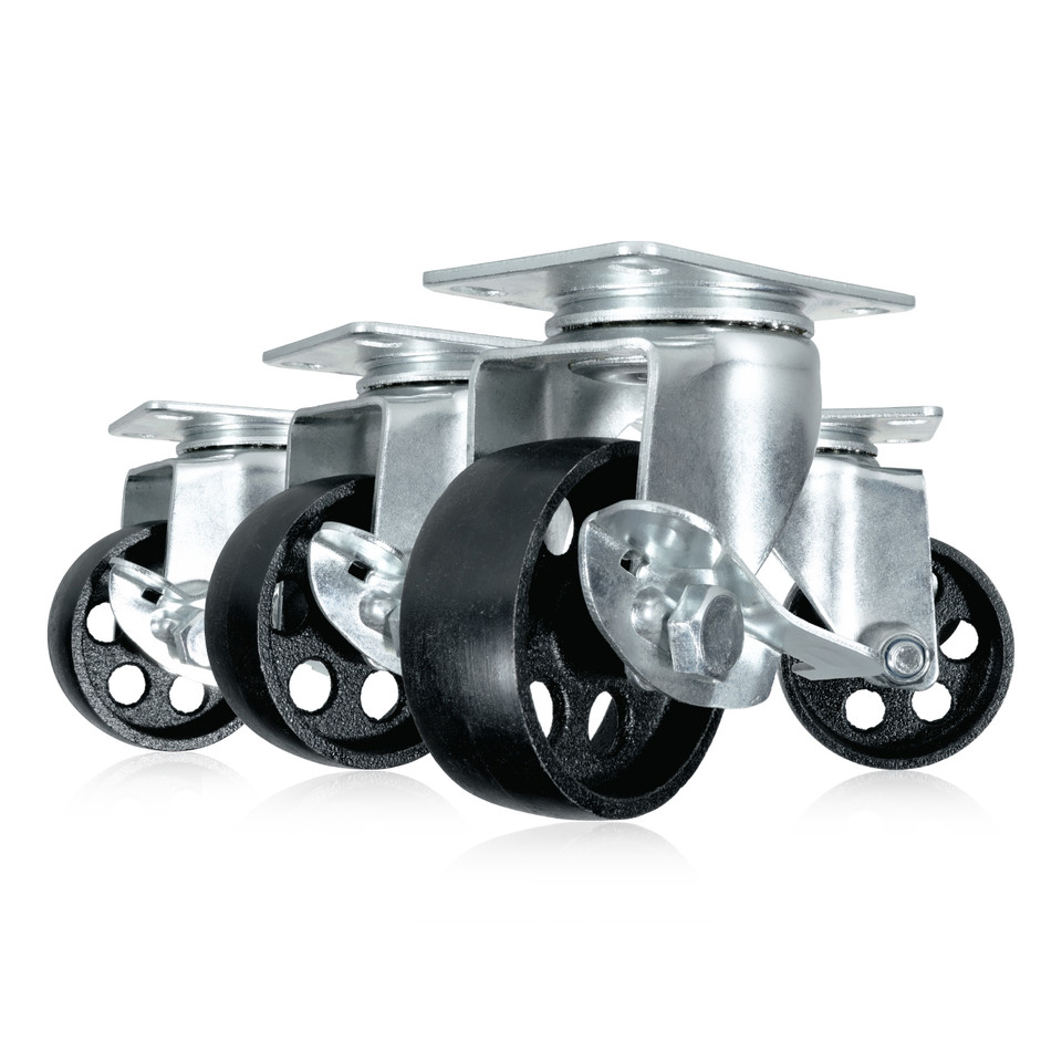 Casters For Heave Duty, WorkBench and Furnitures | POWERTEC