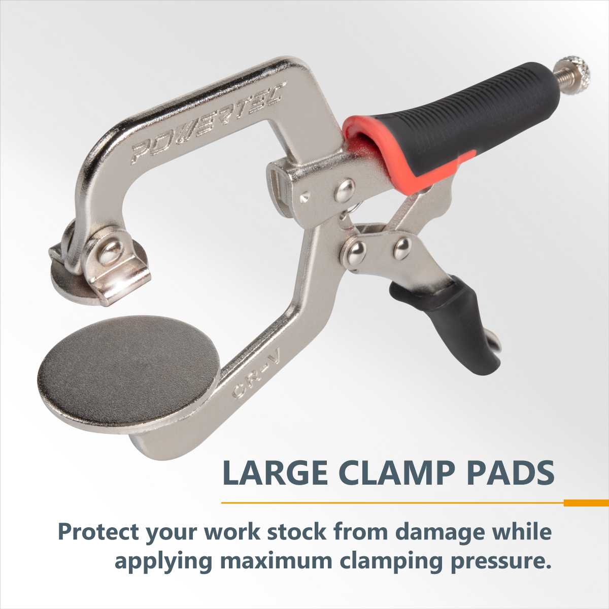 Air Hammer Hiceeden 2 Pack 11 Metal Face Clamps With Swivel Brad Nailer