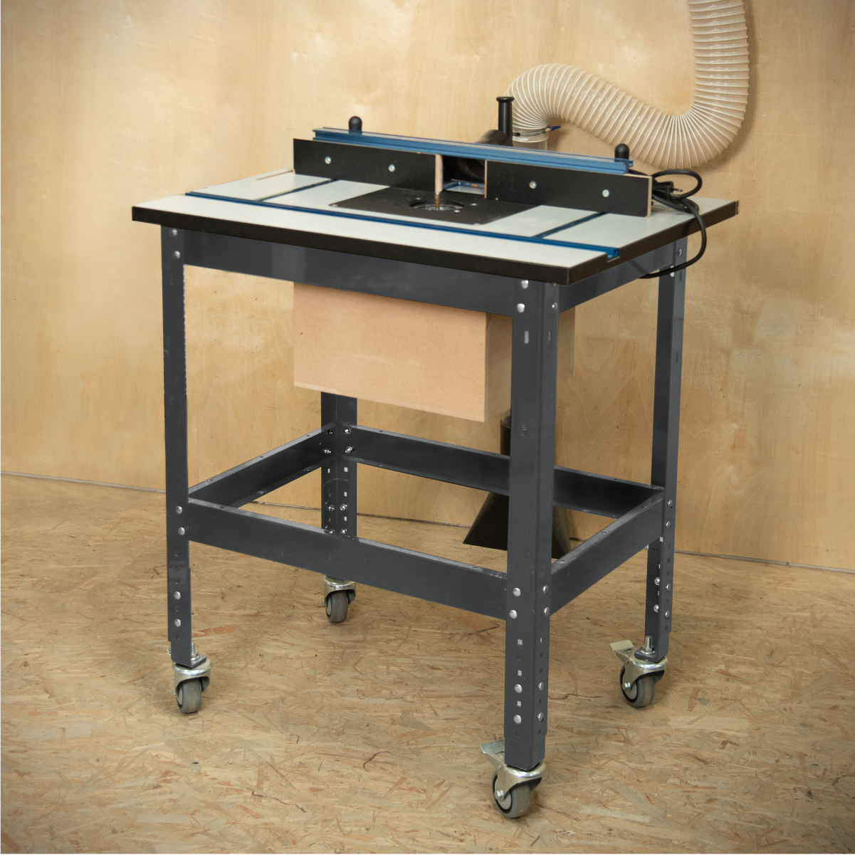 Heavy Duty Stand Up Router Table Stand | 400lb Capacity | POWERTEC ...
