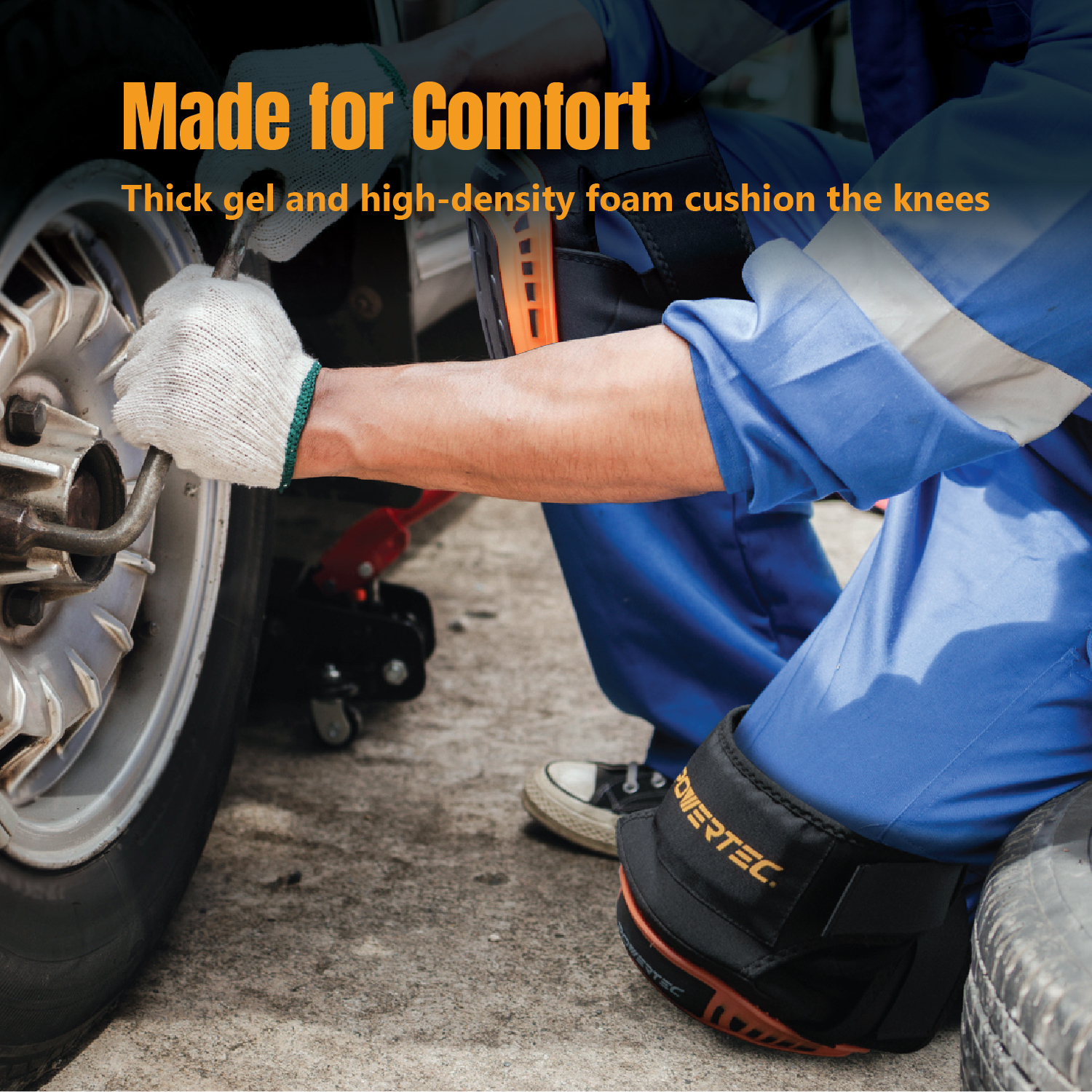 high density knee pads