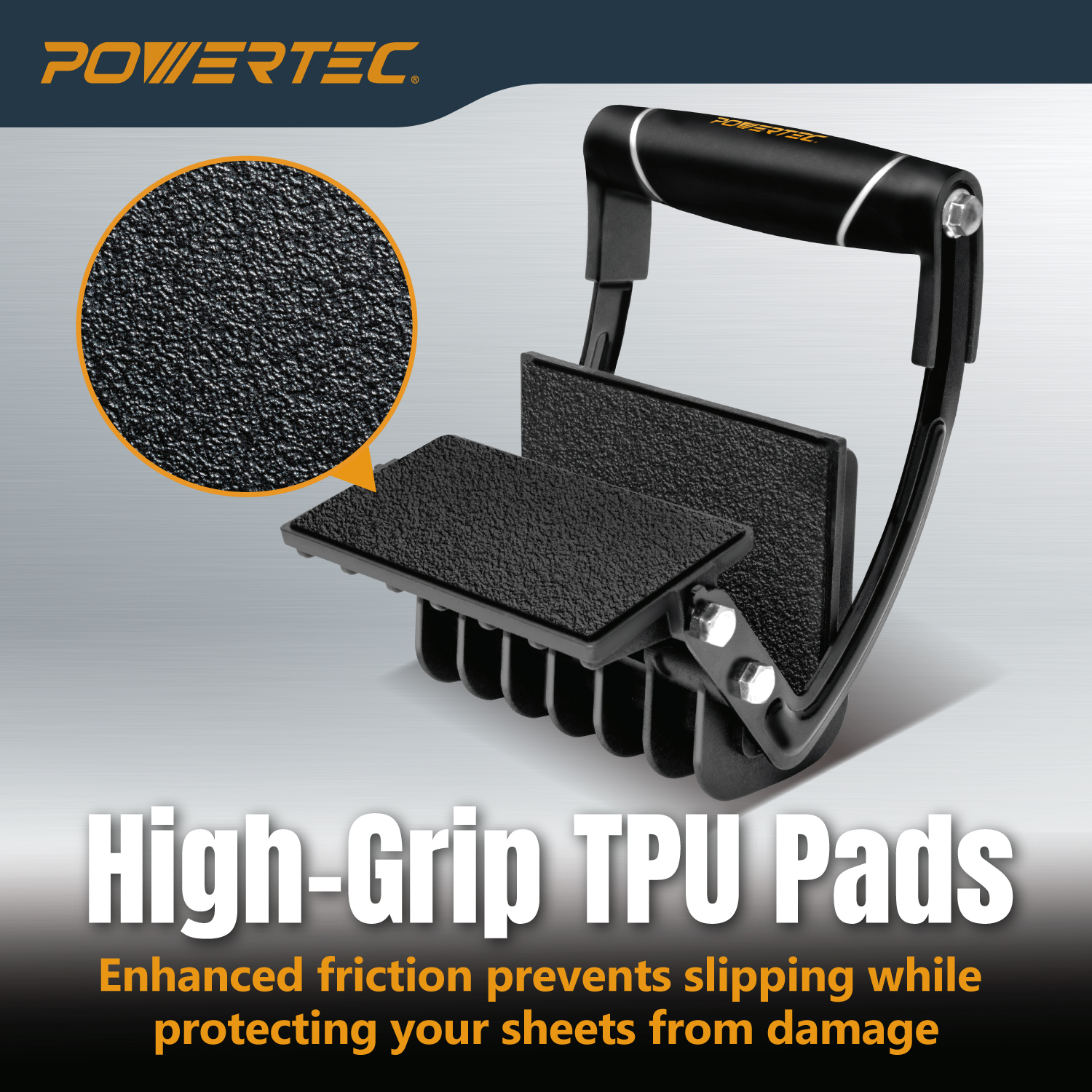 72086 Panel Carrier for Plywood/Drywall - POWERTEC Woodworking Accessories