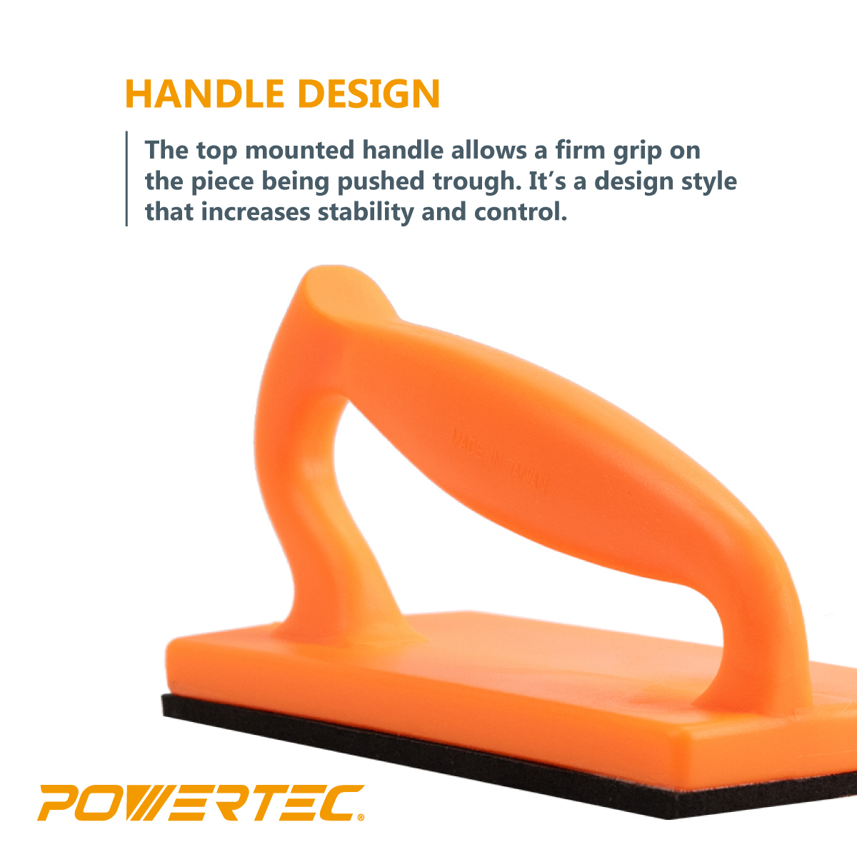 Straight Handle Push Block-POWERTEC | Buy More Save More, Wholesaler ...