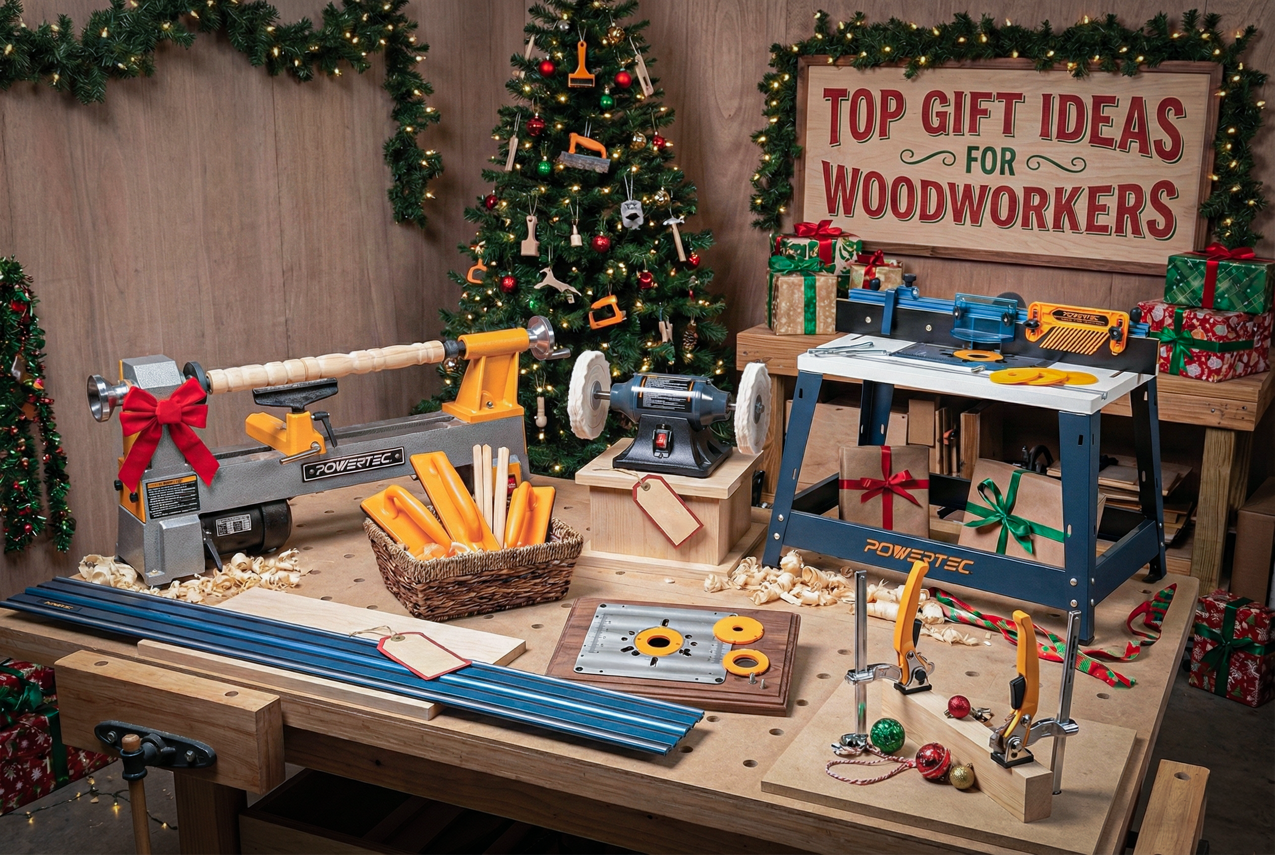Top Gift Ideas for Woodworkers: 2025 Workshop Upgrade - POWERTEC