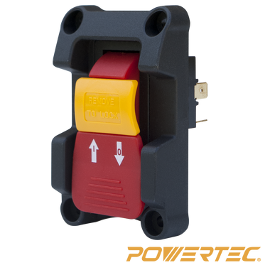 Table Saw Safety Locking Switch/ On and Off | POWERTEC Woodwork Safety ...