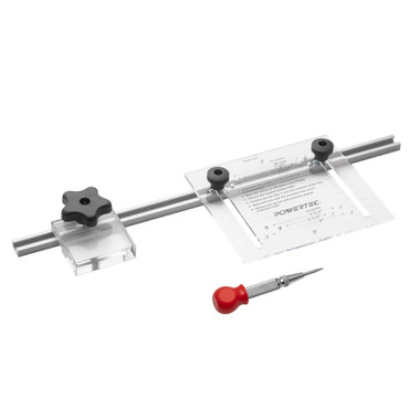 Drawer Pull Jig Template and Center Punch Kit | POWERTEC Woodworking ...