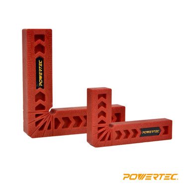 Positioning Squares/Clamp-It Square, 4 Pack, 3",4",6",8" | POWERTEC ...