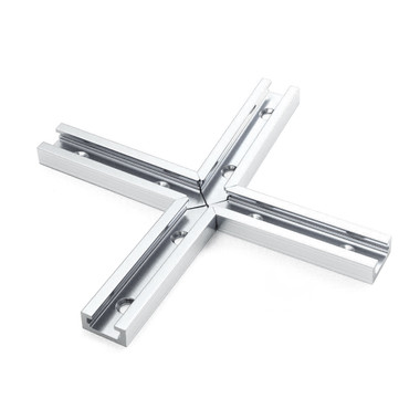 T Track Intersection Kit, Aluminum t track, Double Cut Profile ...