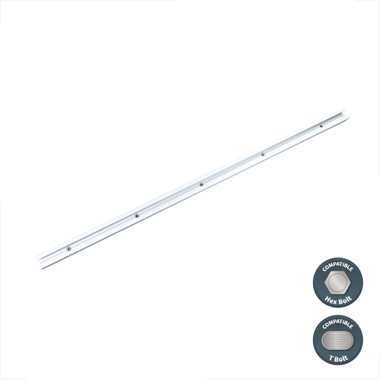 POWERTEC-Heavy Duty T Track 57/64 Inch x 19/32 Inch 24" 48" - POWERTEC ...