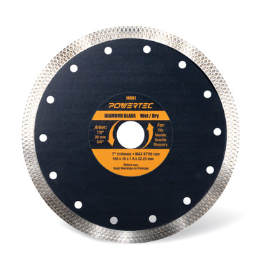 7" Diamond Blade for Tile Saw, Diamond Saw Blades for Cutting Tile ...