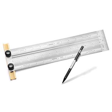 Precision Marking Ruler - POWERTEC | Marking T-Rule, Marking Ruler