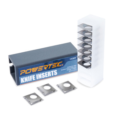 14301 14.3mm Knife Inserts, 9/16" Carbide Insert Cutters Square ...