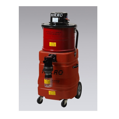 Nikro MV15110-PLY - 15 Gallon Mercury Recovery Vacuum