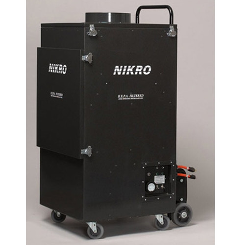 Nikro UR5000 - Upright Commercial Air Duct Cleaning System (Dual Motor ...