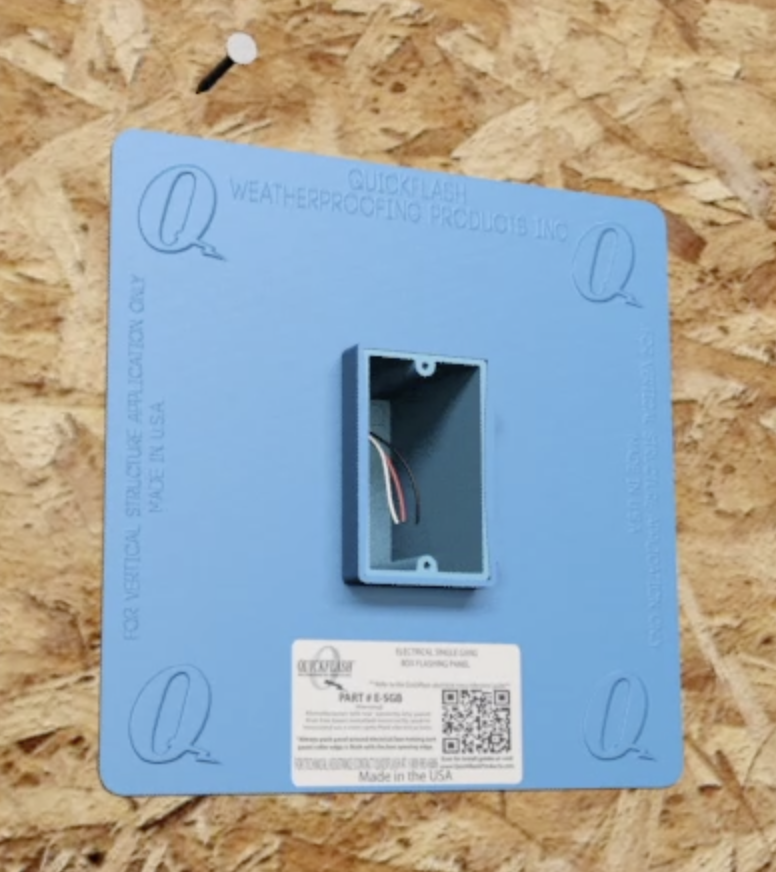 Best QuickFlash Electrical Panels for Waterproofing and Air Sealing ...