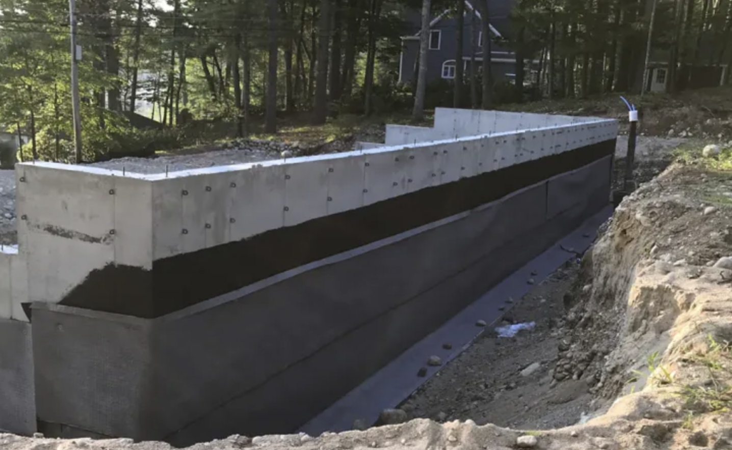 Advanced Drain: The Best Drainage Mat for Foundation and Retaining Wall ...