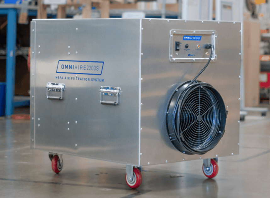 Negative Air Machine For Construction - Spycor Environmental