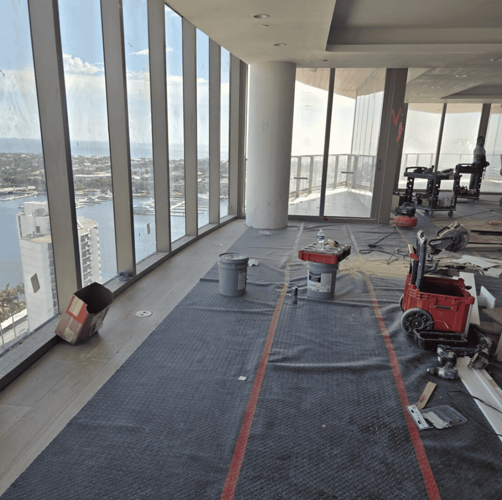 Non-Flame Retardant Floor Protection for Commercial Jobsites - Spycor ...