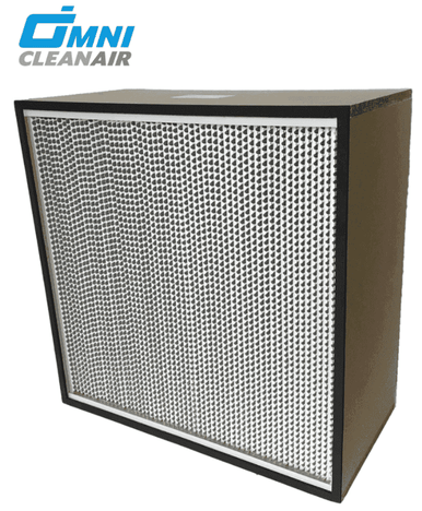 Omnitec 12x12x12 HEPA Filter | 99.97% At 0.3 Micron, Standard Frame