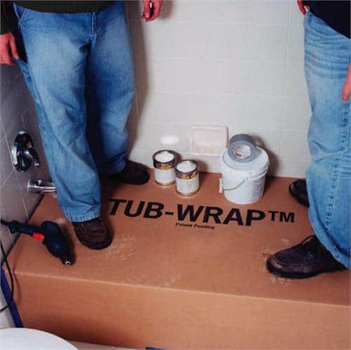 TubWrap Bathtub Surface Protection