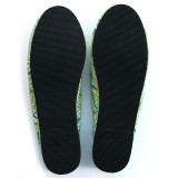 Clare Lime canvas slippers - Needham Lane Ltd.