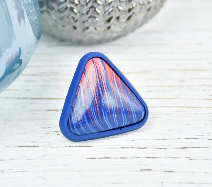 Sculpey Oven Safe Bezel Mold - Blueberry Beads