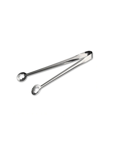 Round BBQ Tong Stainless Steel 3.7x30cm - Unicorn Kitchenware