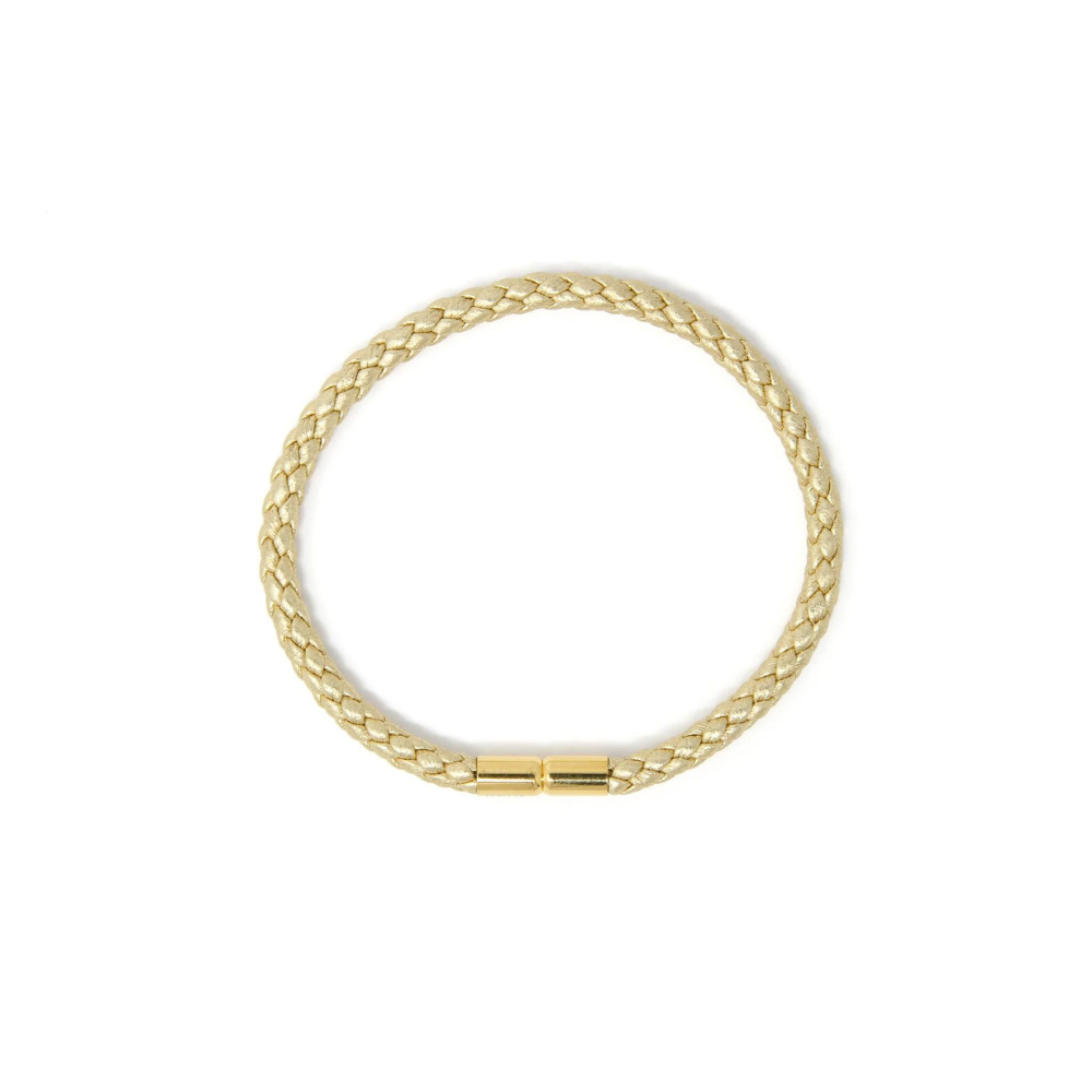 Keva Braid Bracelet - Gold - Tweed