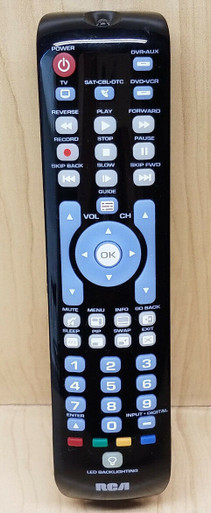 RCA Universal 4 Device Remote Control with Backlit Keypad (RCRN04GR ...
