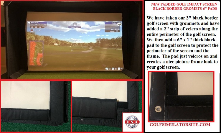 Golf Impact Screens | Golf Simulator Screen | DIY Golf Screen