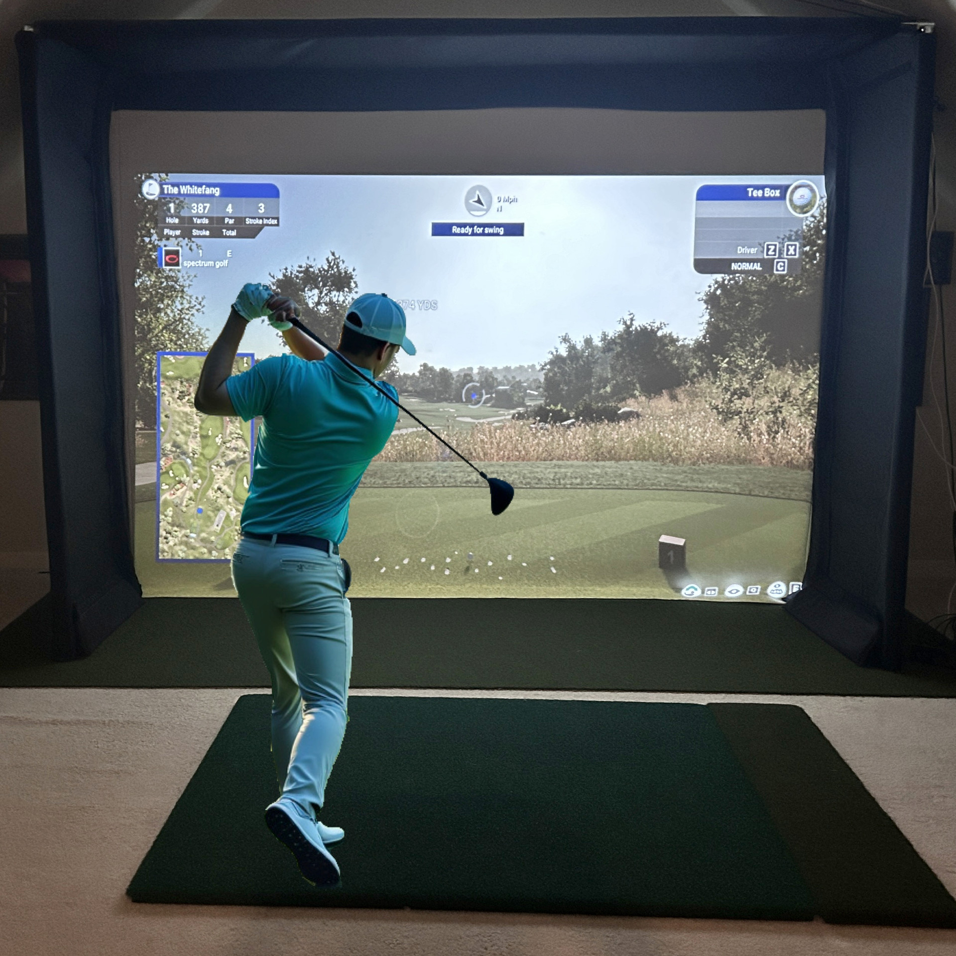 Golf Simulator Cage | Golf Simulator Enclosure | Golf Cage