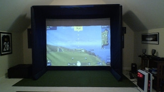 Golf Simulator Cage | Golf Simulator Enclosure | Golf Cage
