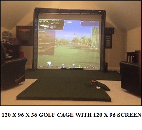 What Size Golf Simulator Screen Do I Need? - Spectrum Golf Simulators