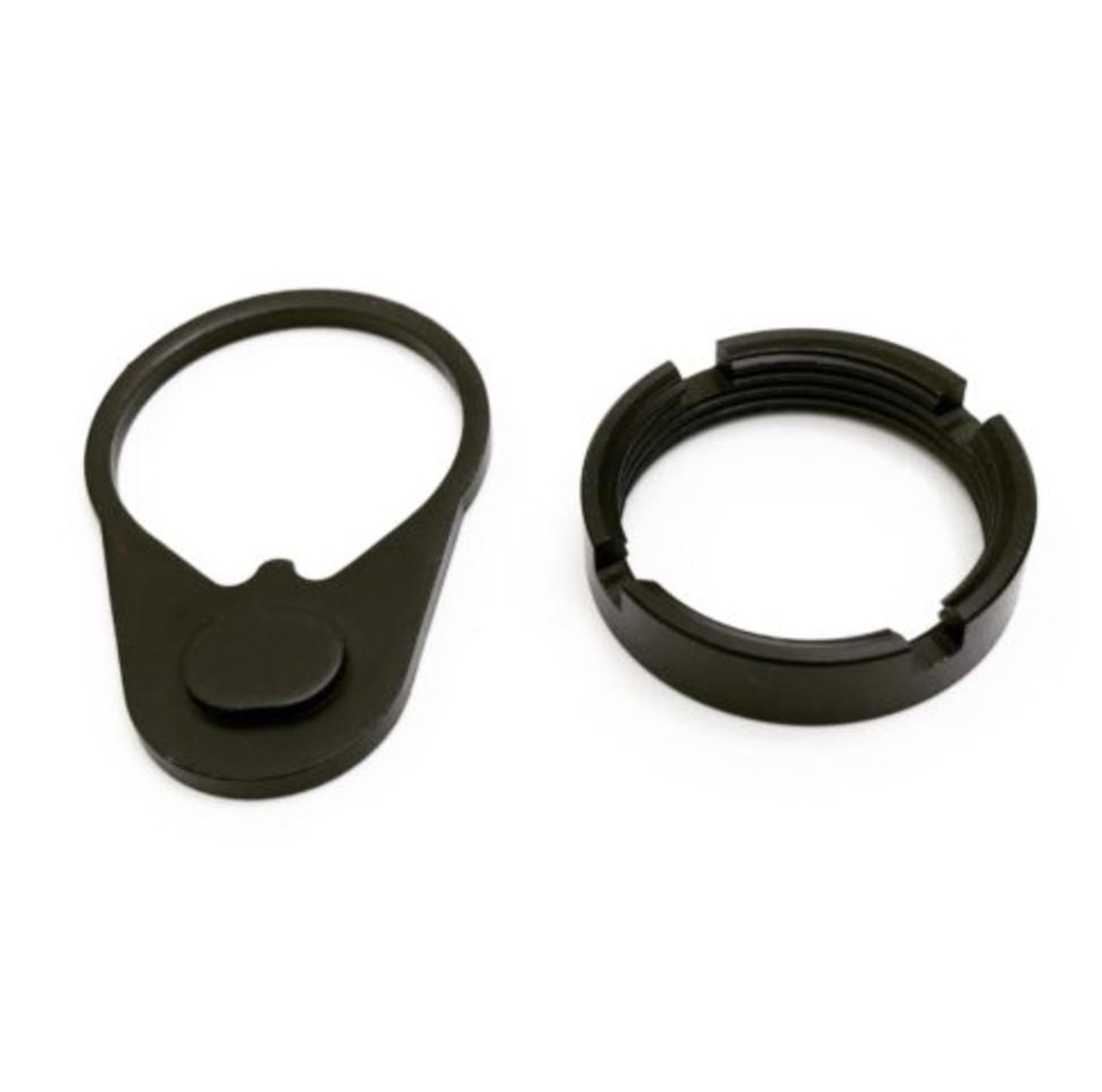 .223/5.56 Stock Receiver End Plate & Castle Nut For Sale | MCS Gearup .223/5.56 Stock Receiver End Plate & Castle Nut For Sale | MCS Gearup