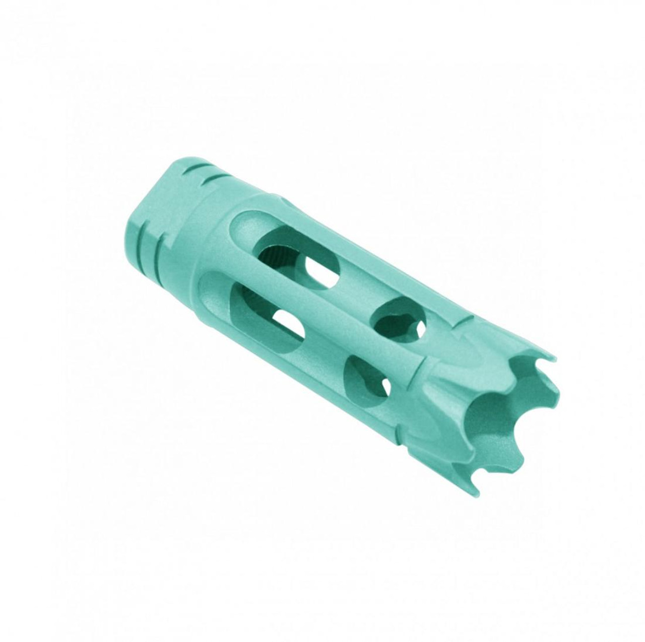 Ar 15223556 Custom Ported Muzzle Brake Cerakote Robins Egg