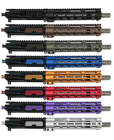 10.5″ AR-15 5.56 NATO Pistol Upper, Stainless Steel M4 Barrel 1:7 Twist ...