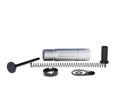 3.5" Short Buffer Tube System QR Sling Adapter Cap - Silver