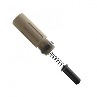 AR-15 Complete Compact Short Buffer Tube Kit 3.5'' Cerakote - FDE